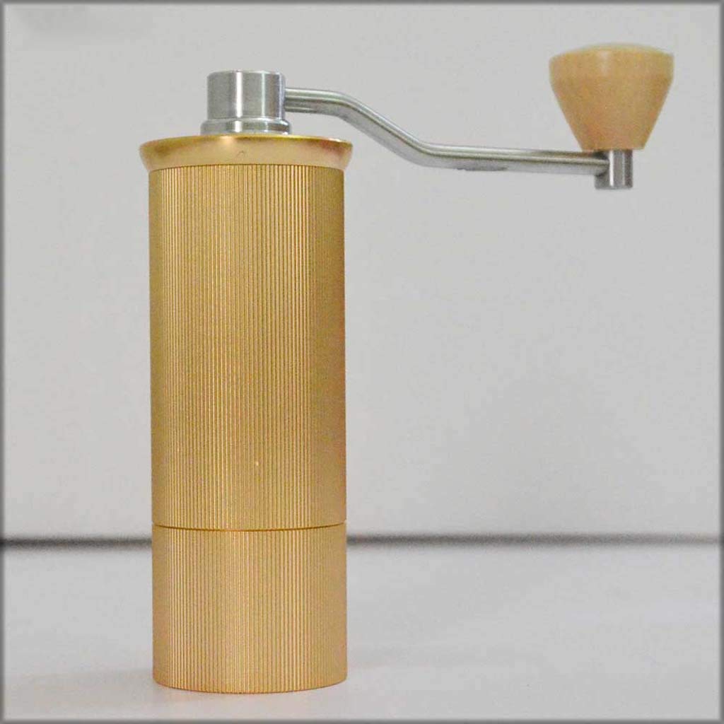 Buy Amake Manual Coffee Grinder 45MM Aluminum Coffee Grinder Black ...