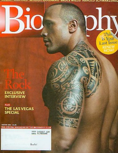 Biography Magazine Winter 2005 - The Rock..Robert Redford..Whoopi ...