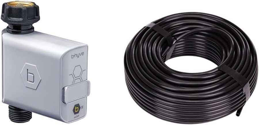 Amazon.com: Orbit 21005 B-hyve Bluetooth Hose Faucet Timer, Gray ...