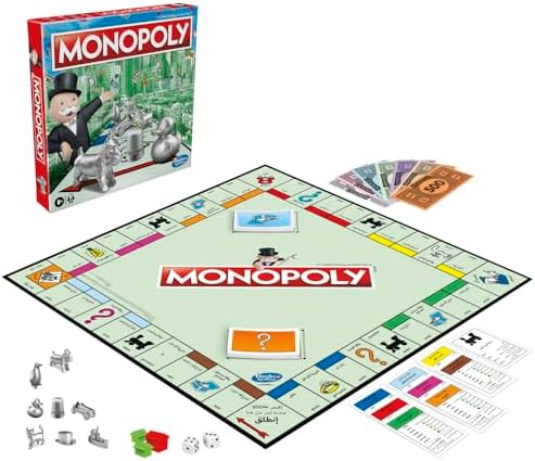Monopoly Game, Family Board Games for 2 to 6 Players, Board Games for ...