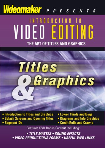 Video Editing: Titles & Graphic: Amazon.it: Video Editing:Titles ...