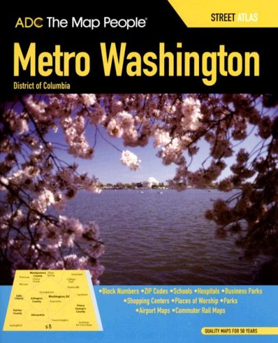ADC Metro Washington District of Columbia Street Atlas: Street Map Book ...