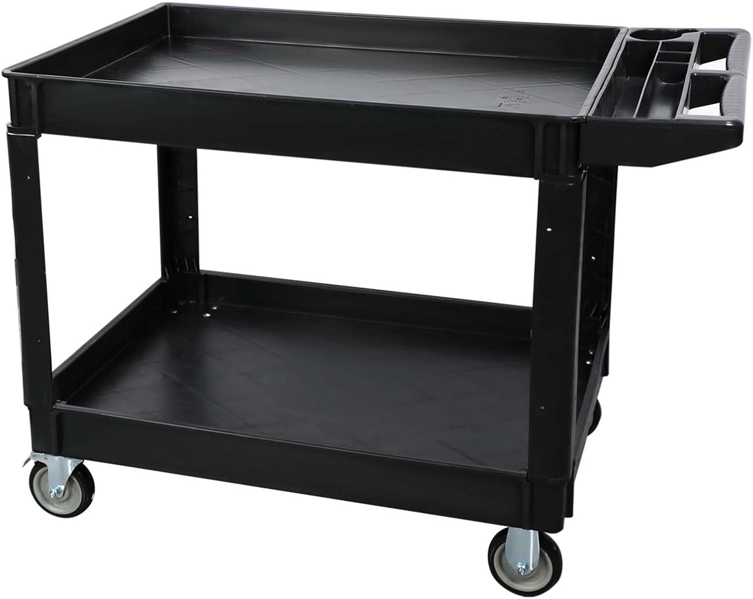 Amazon.com: Plastic Service Utility Tool Cart, 46 x 26-Inch Rolling ...
