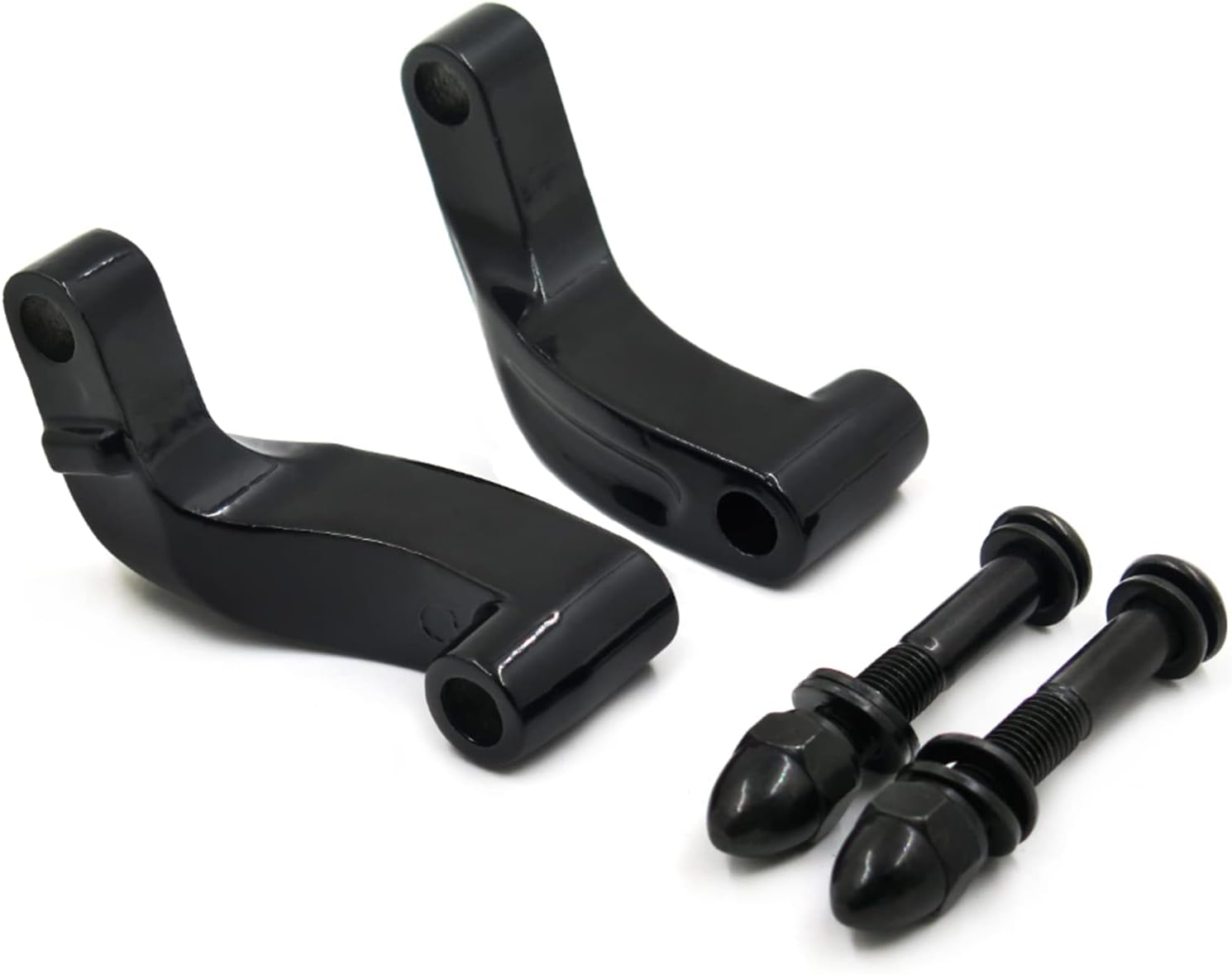 Amazon.com: Motorcycle bike mirror Mount Risers Extenders Adapters ...