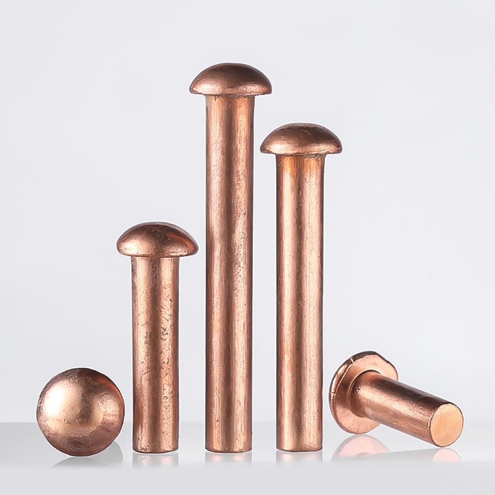 Amazon.com: M1.5 M2.0 M2.5 M3 M4 M5 M6 M8 Remache Niet Copper Rivet ...