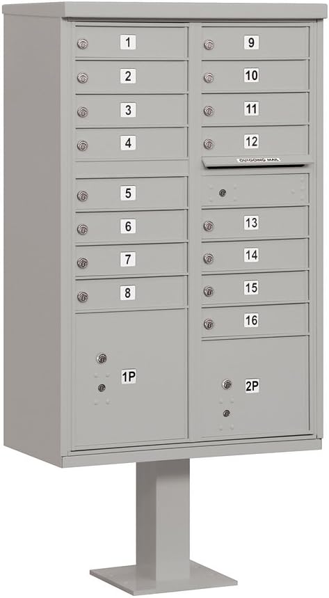 Amazon.com: 16 A Size Doors, USPS Access Type III Cluster Box Unit ...