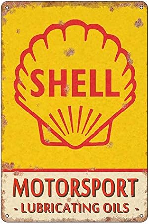 Boggevi Kells Shell Vintage Classic Advert Garage Metal Wall Garage ...
