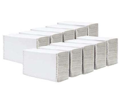 1300 Sheets x Single Ply M fold Tissue Paper Multifold Tissue Soft ...