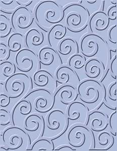 Amazon.com: Cuttlebug A2 Embossing Folder, D'vine Swirls by Cuttlebug