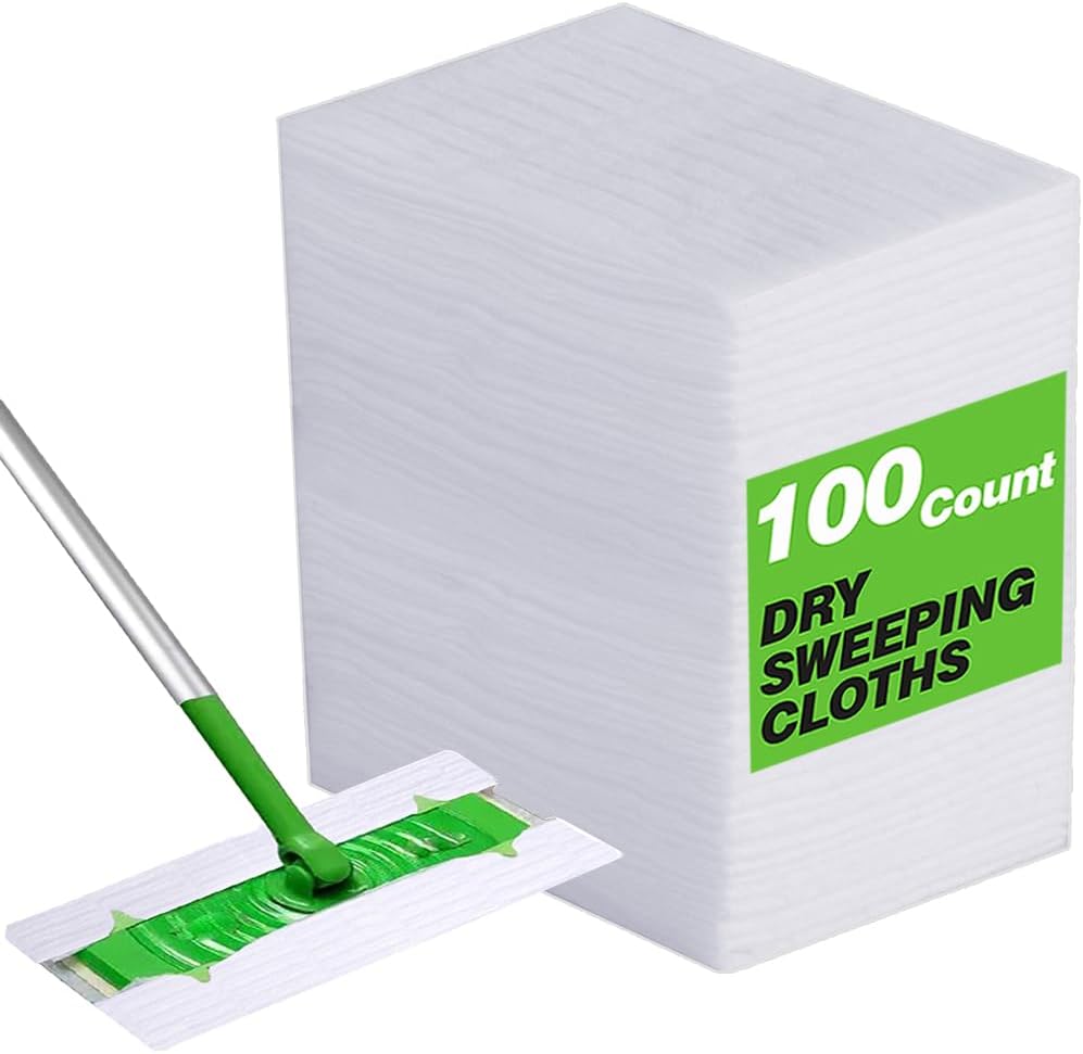 Amazon.com: Dry Sweeping Cloths for Swiffer Sweeping Mops, Disposable ...