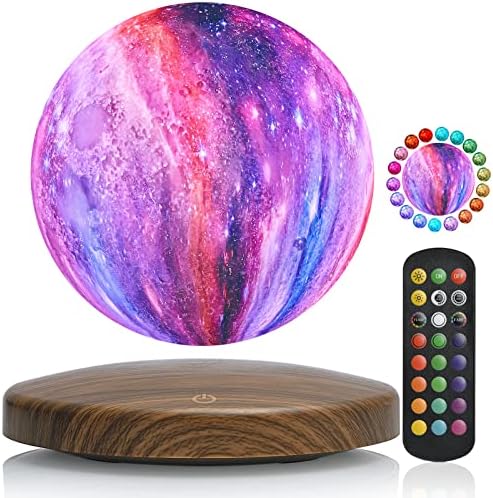 Amazon.com: VGAzer Moon Lamp 3D Printing Magnetic Levitating Moon Light ...