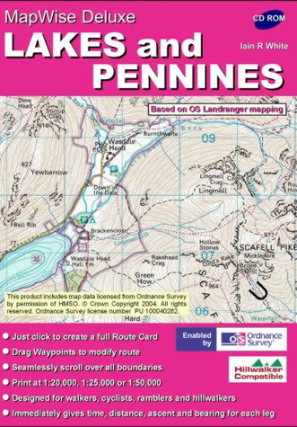 Buy Lakes and Pennines: All OS Landranger Maps of Lakes and Pennines on ...