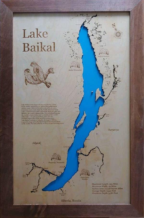 Lake Baikal On World Map