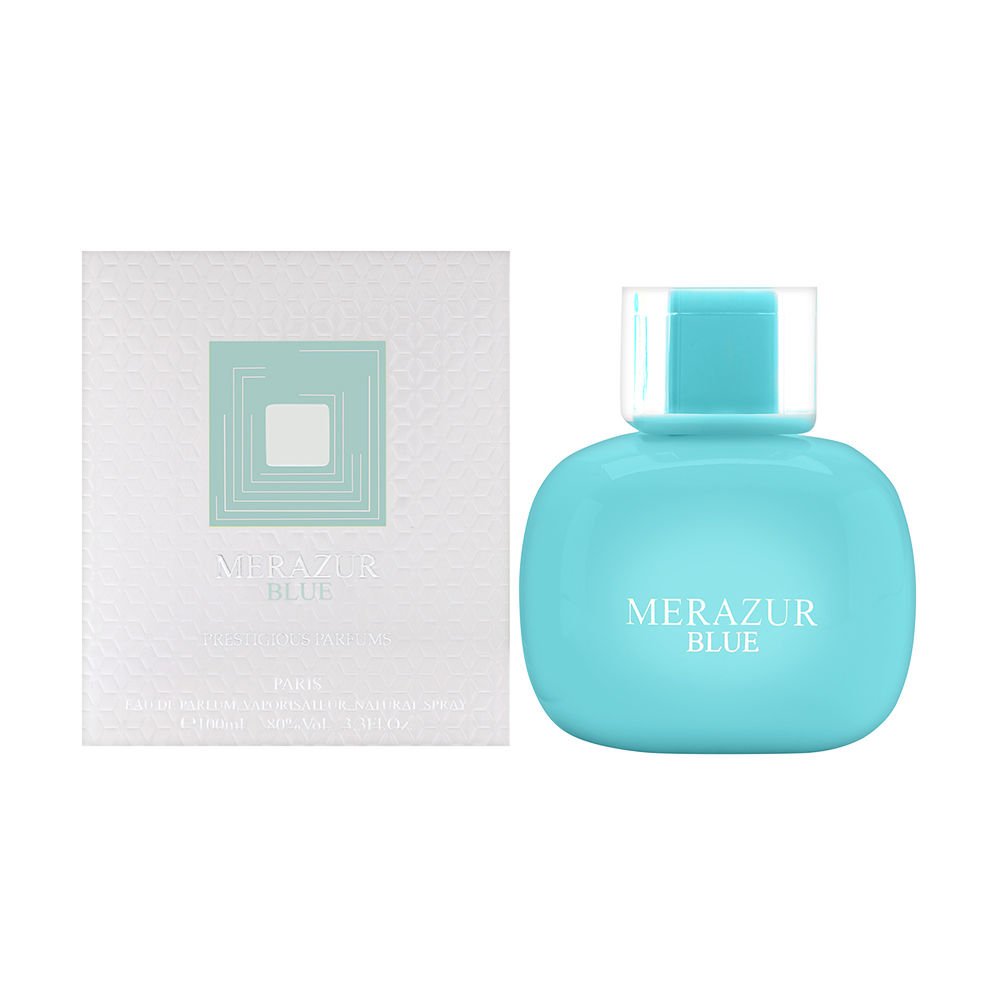 Merazur Merazur Blue Eau De Parfum Spray 100ml : Amazon.co.uk ...