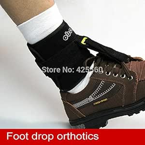 Amazon.com: PROMOTION! (2 PIECES) Adjustable Drop Foot Support AFO AFOs Brace Strap Elevator ...