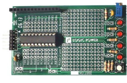 LOGIC POWER PICKit Low PIN Count Demo Board (PIC16F690) : Amazon.in ...