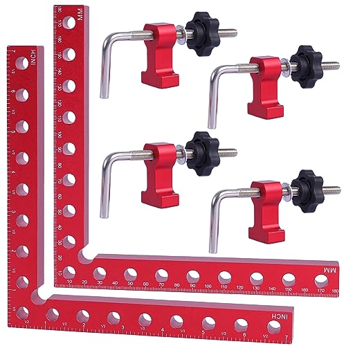 Snapklik.com : Corner Clamps For Woodworking, 7.1 X 7.1 90 Degree Clamp ...