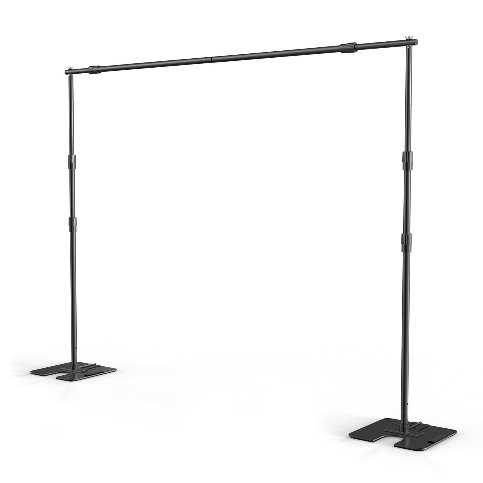 Backdrop Stand, 8x10 ft Adjustable Photo Backdrop Stand Kit, Heavy Duty ...