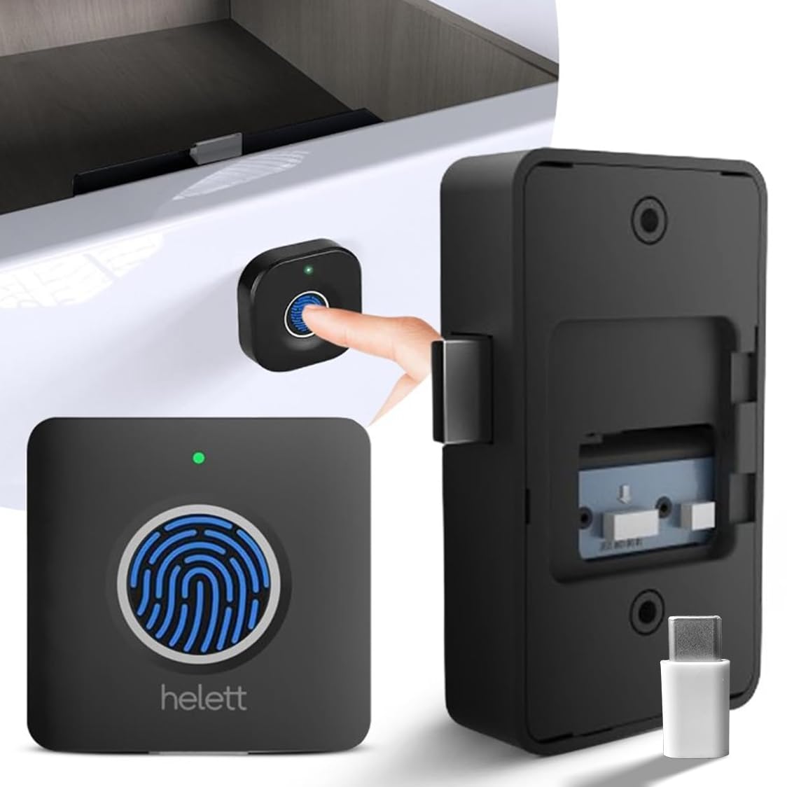 Helett® H41 Premium Digital Smart Wardrob lock for home Wardrobe ...