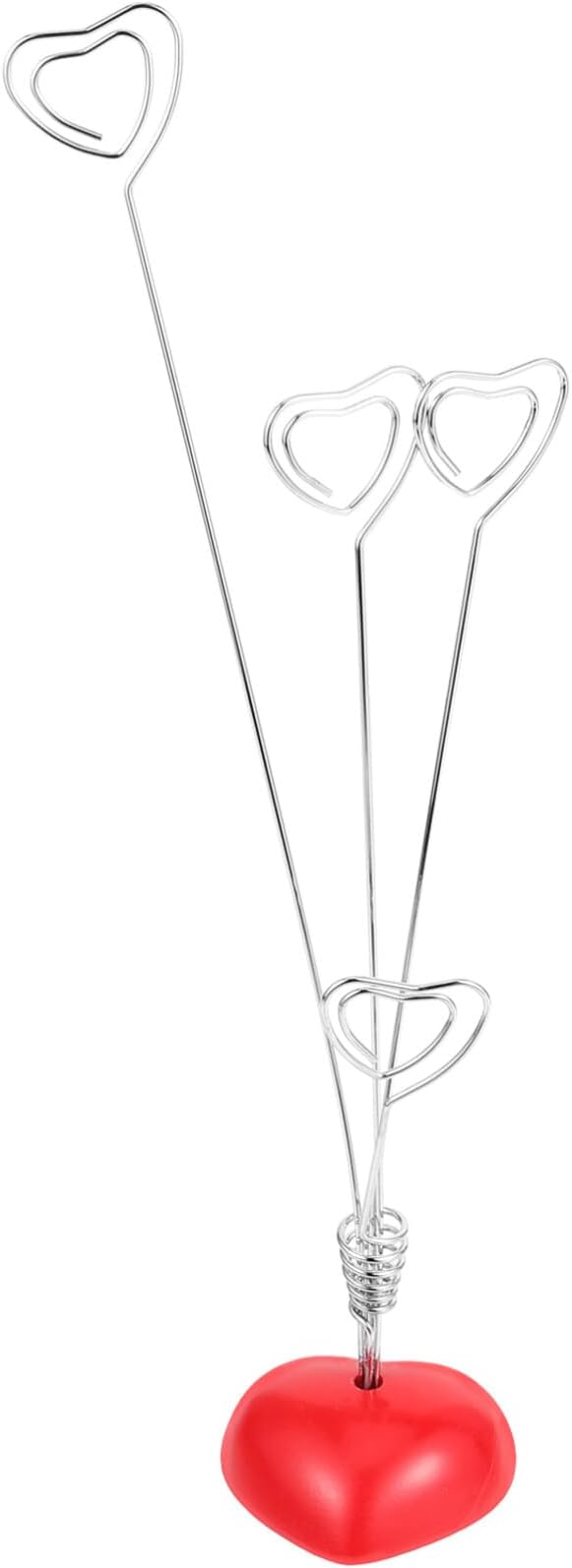 Amazon.com: Tinksky Picture Stand-4 Clip Heart Photo Holder Card Note ...