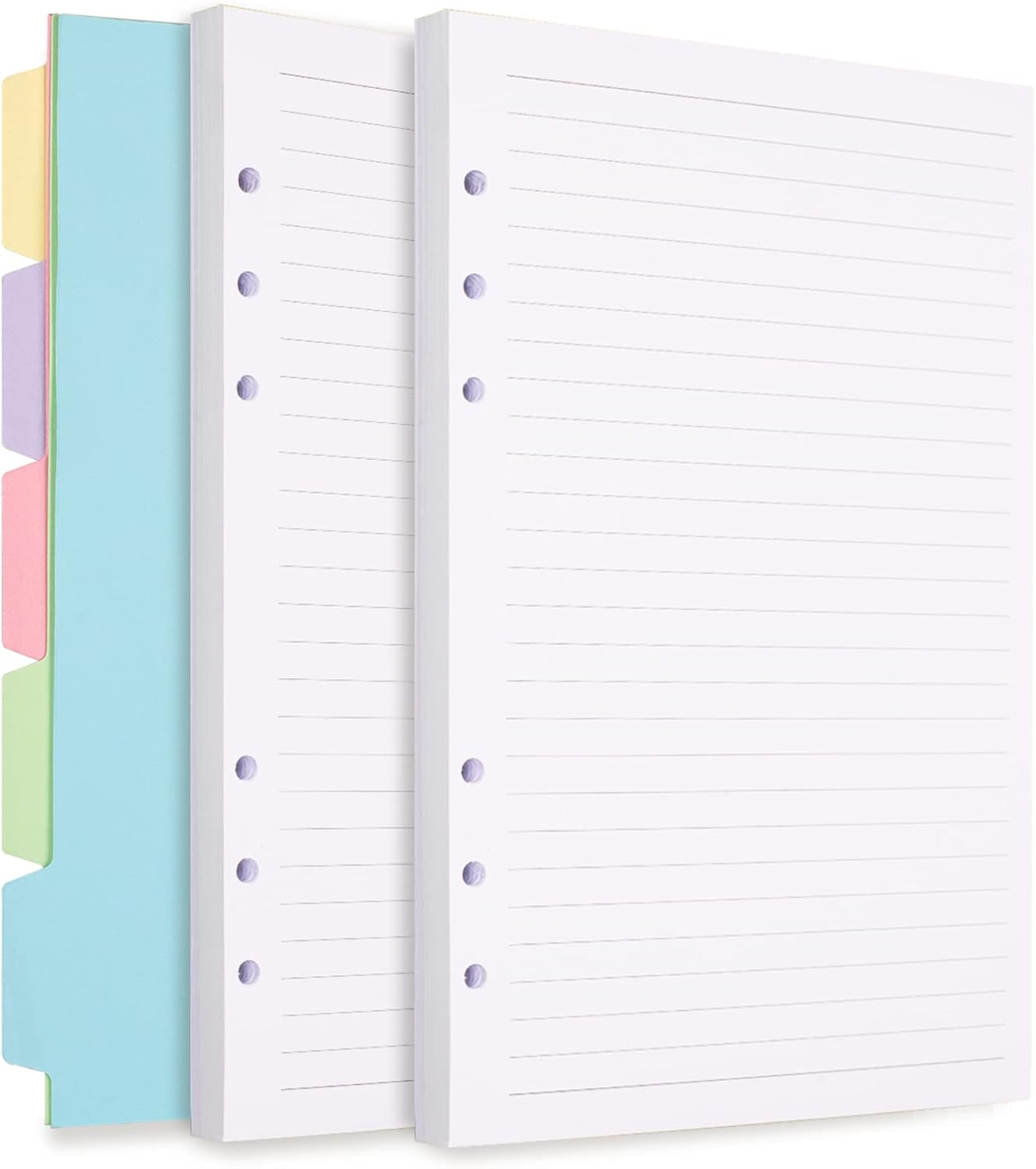 A6 Refill Paper, Planner Inserts for A6 Binder Budget Planner Journals ...