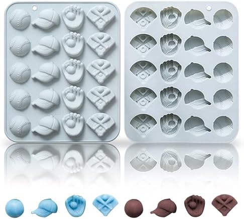 Amazon.com: Baseball and Bat Chocolate Candy Mold 321 : Home & Kitchen
