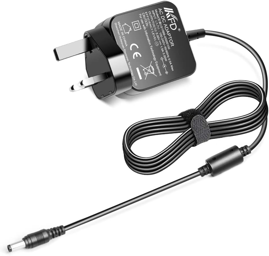 5V UK Mains Charger for Philips Hue Bridge Hue 2.0 2.1 V2.1 Zigbee IP ...