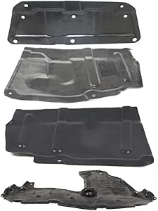 Amazon.com: MRRWIBH Engine Splash Shields Set of 4 Front & Rear Driver ...