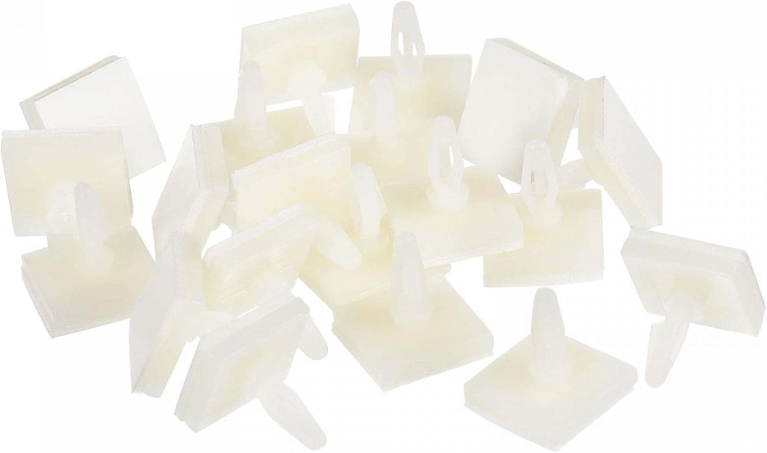 sourcing map Sticky PCB Spacer Adhesive Standoffs Plastic Column 4.8mm ...