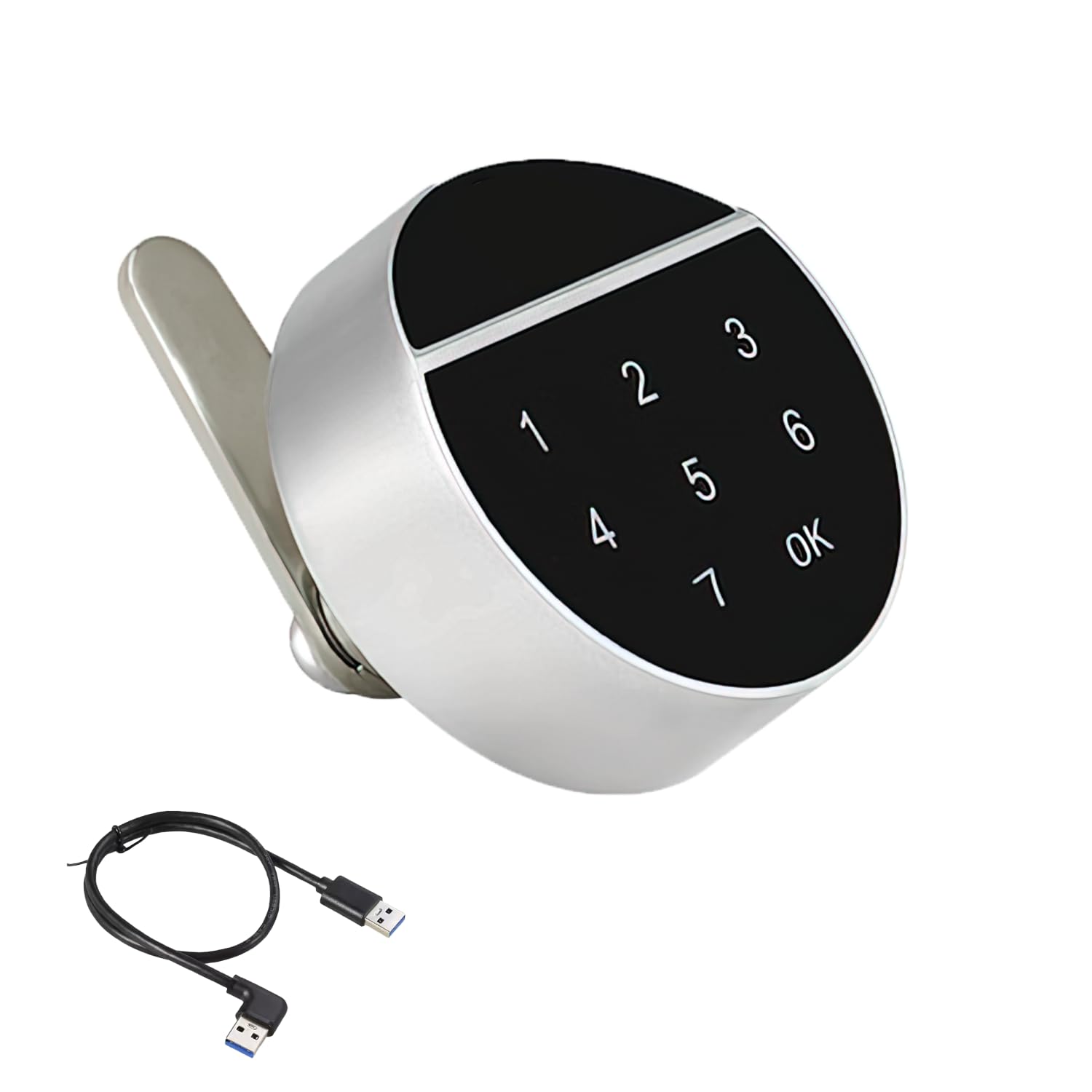 Digital Cabinet Lock Electronic Coded Lock Mechanical Keyless Drawer ...