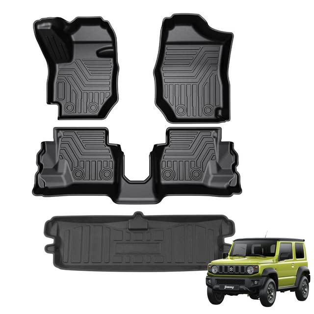 Buy Jimny.mall Suzuki Jimny 5D floor mats for model year 2018-2023 ...