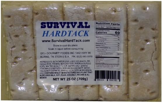 Amazon.com: Survival HardTack, Emergency Food Supply, 25 PC Pack ...