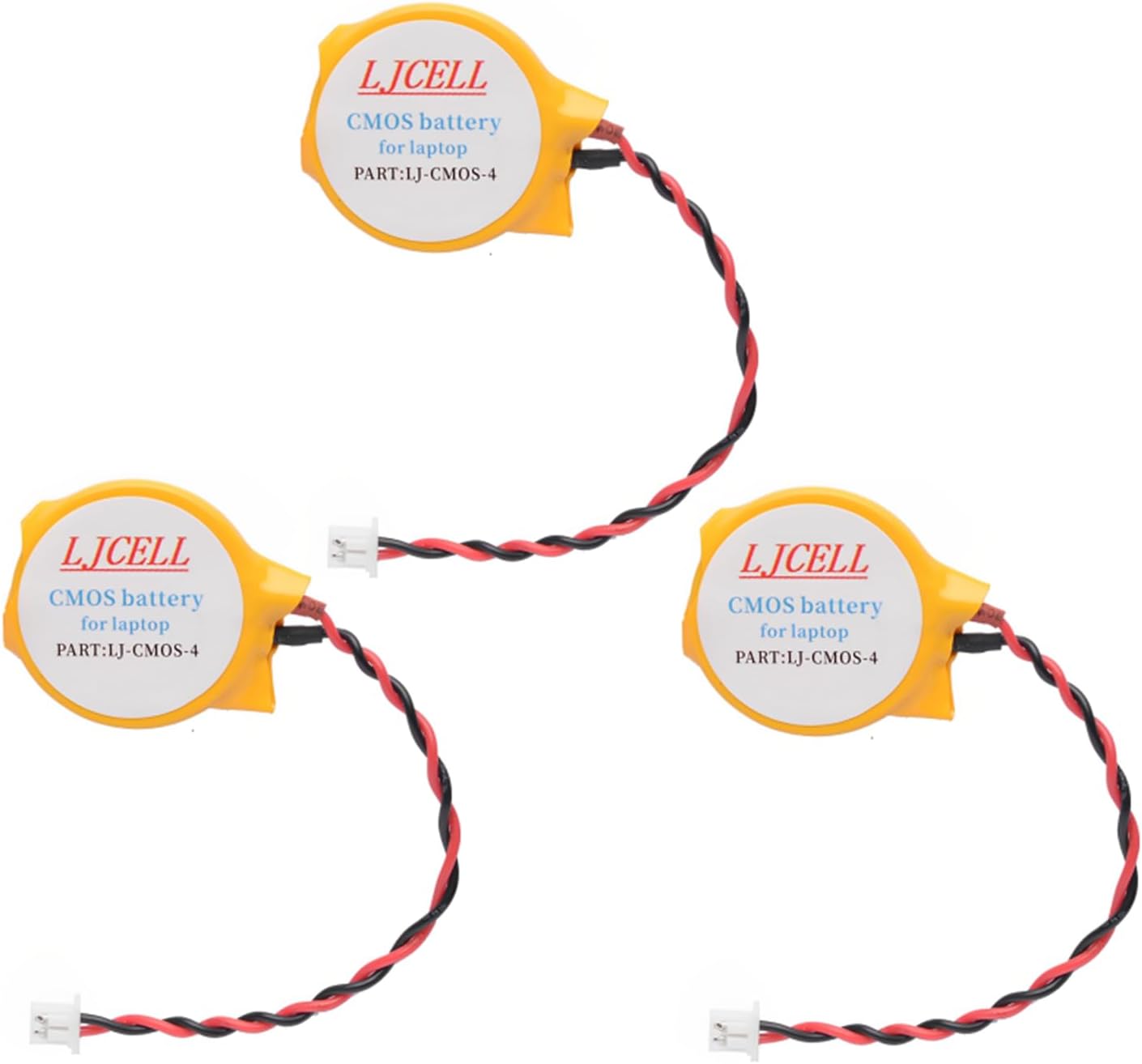 Amazon.com: LJCELL 3 Pcs Cmos Battery for Dell Latitude E5440 E5450 ...