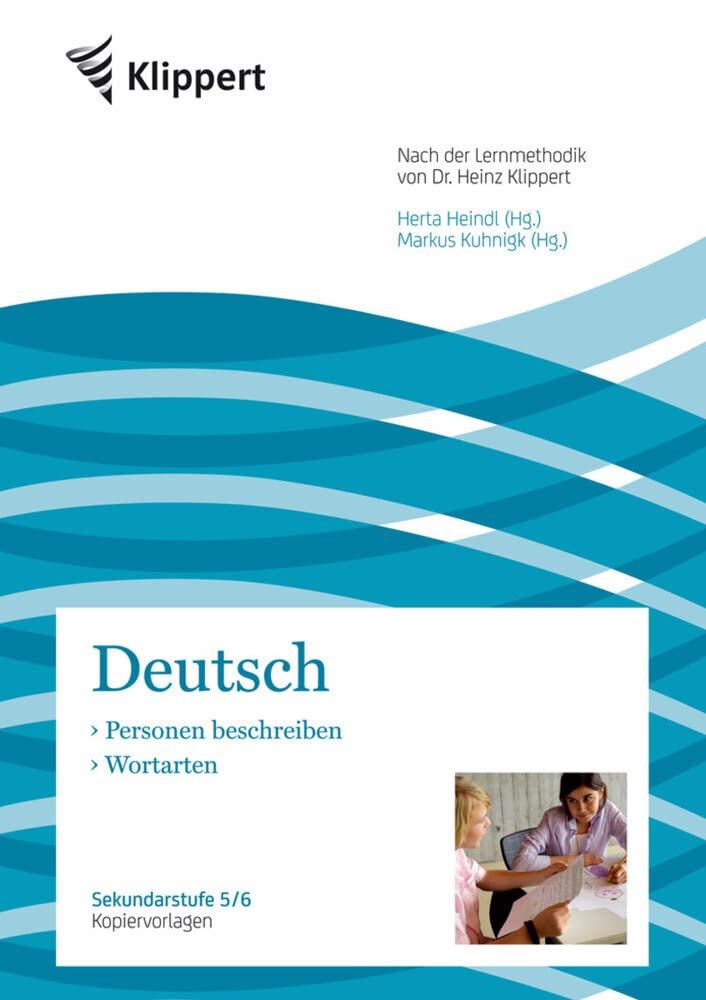 German - Describing people / parts of speech: Copy templates (5th and ...