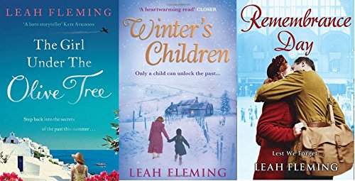 LEAH FLEMING 3 BOOK SET COLLECTION THE GIRL UNDER THE OLIVE TREE ...