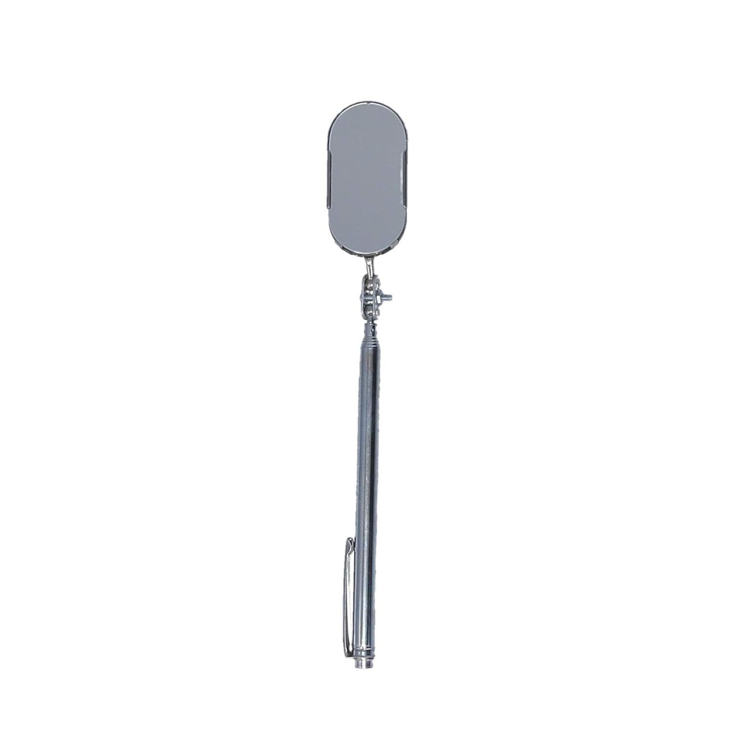 Ullman B-2T Oval Telescoping Pocket Inspection Mirror, 2" Length x 1 ...