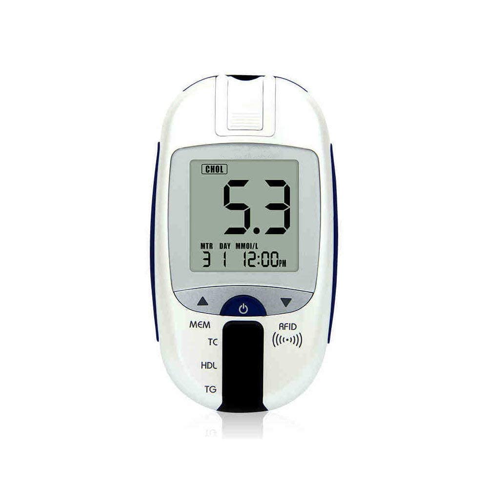 Healthcaretuye 5 in 1 Lipid Test Meter HDL LDL Cholesterol Meter ...