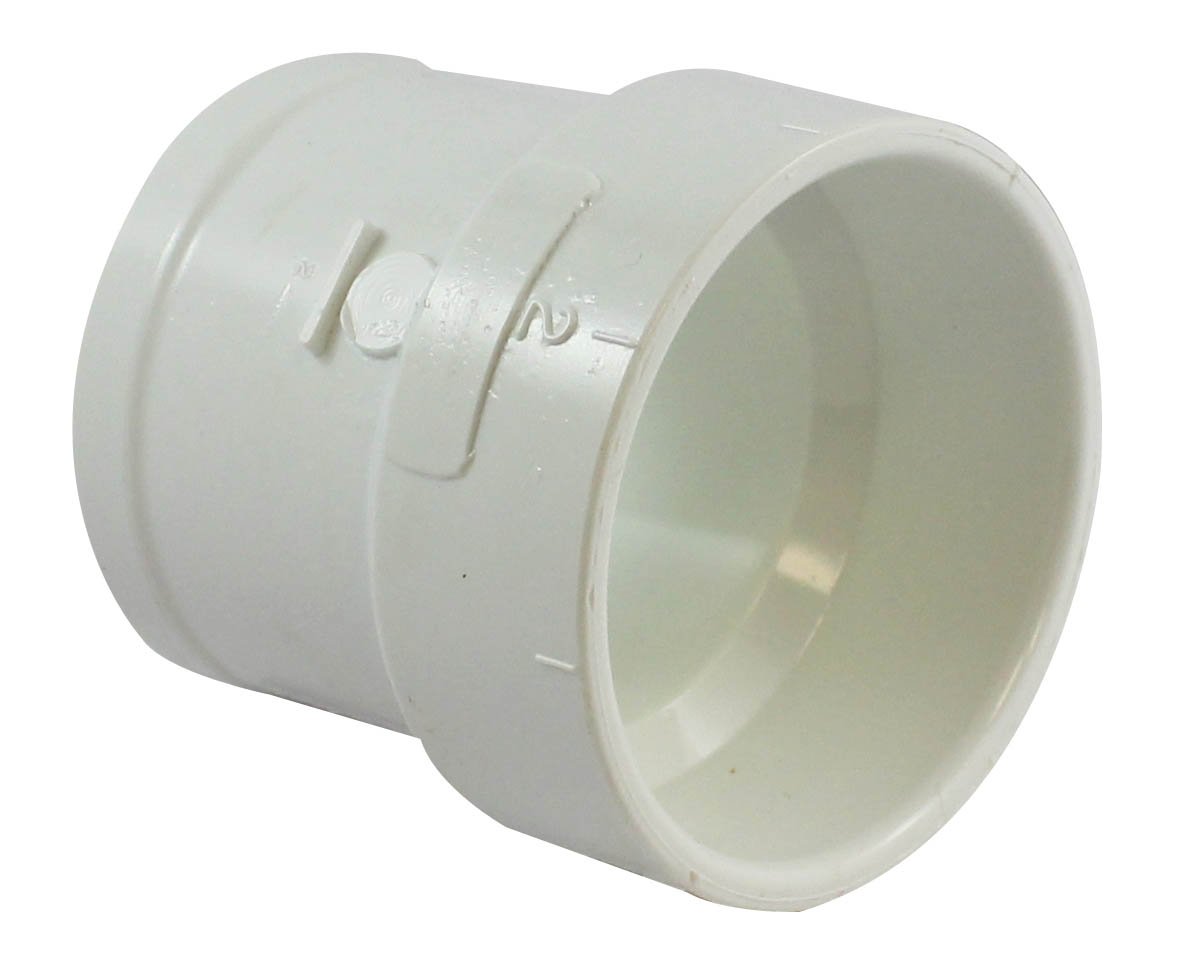 Amazon.com: Canplas 193452 PVC DWV Cast Iron Hub Adapter, 2-Inch ...