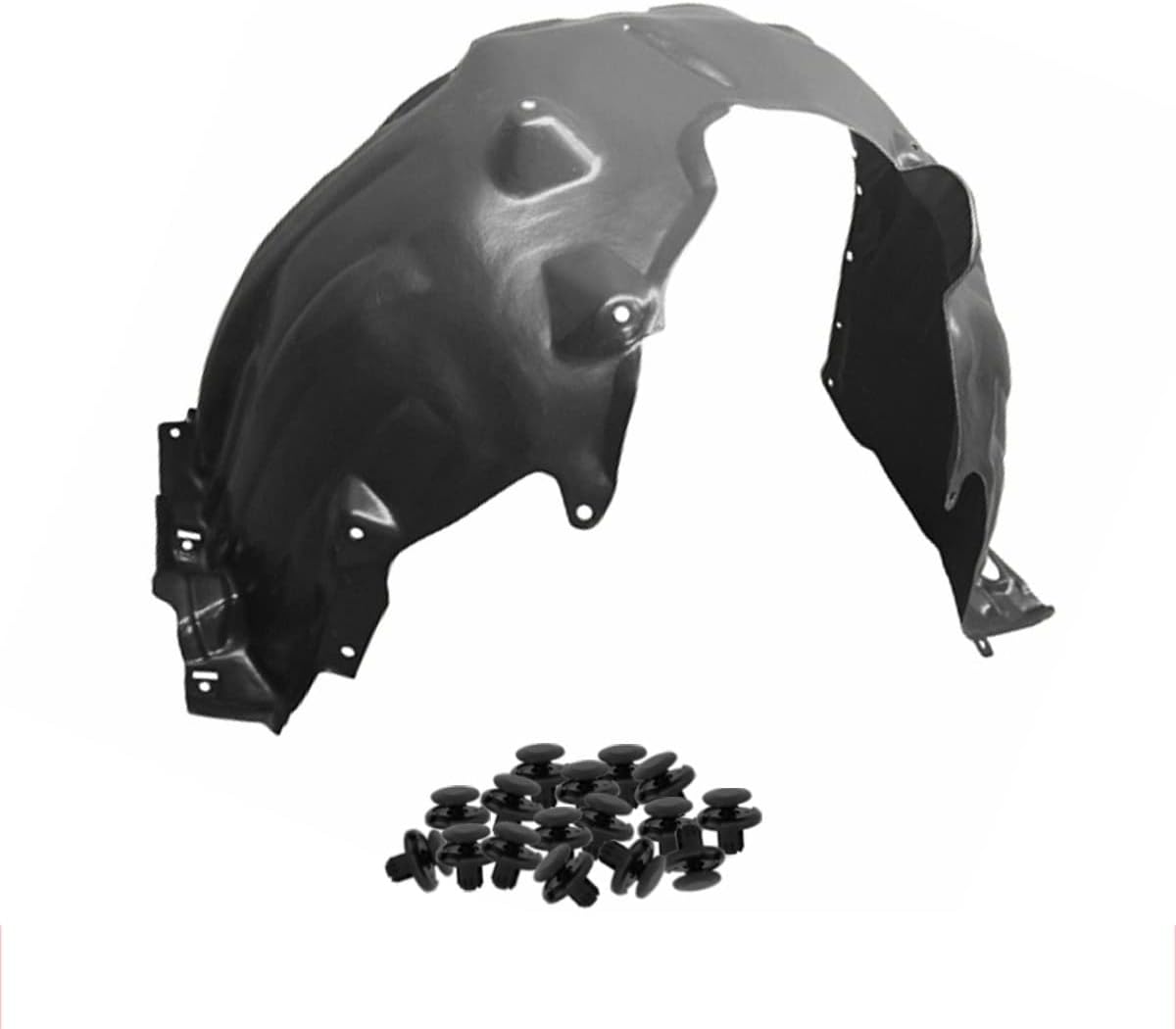 Amazon.com: Parts N Go Fender Liner w/Clips for 2018-2022 Camry SE XSE ...