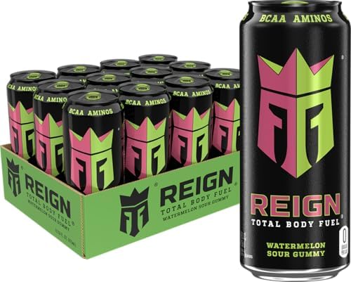 Amazon.com : Reign Total Body Fuel, Watermelon Sour Gummy, Fitness ...