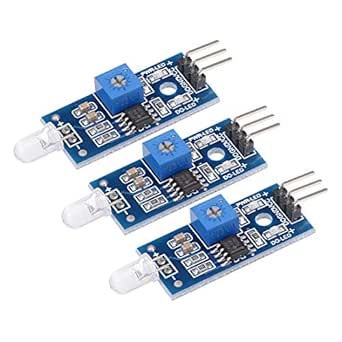 uxcell Photosensitive Diode Sensor Light Detection Photodiode Module ...