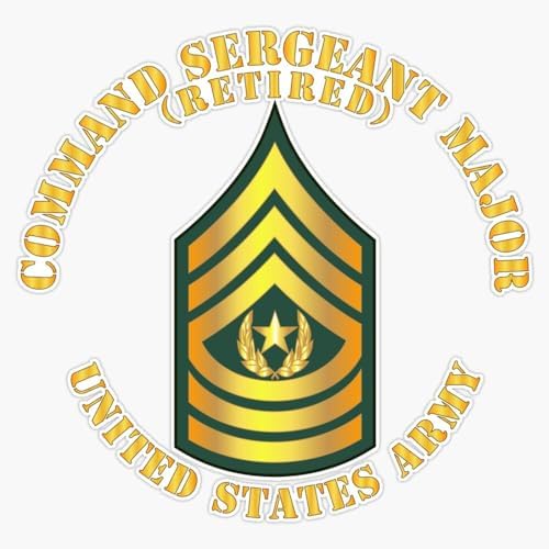 Amazon.com - Army - Command Sergeant Major - CSM - Retired Window ...