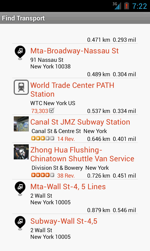 Find Transport - App on Amazon Appstore