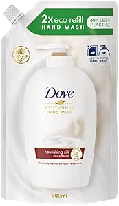 Dove Ricarica Sapone Liquido Fine Silk, 500ml : Amazon.it: Bellezza