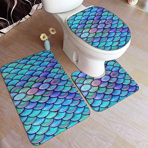 CoolsomeJies Sparkling Mermaid Scales Family Flannel Non-Slip - Want It All