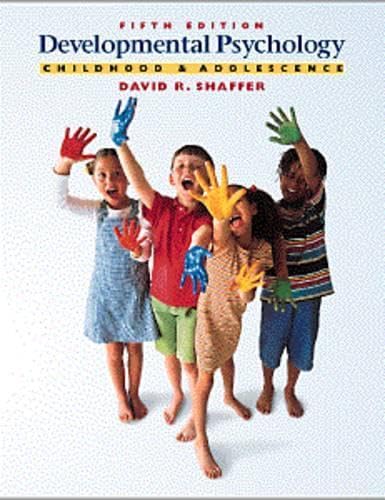 Developmental Psychology: Childhood and Adolescence: Amazon.co.uk ...