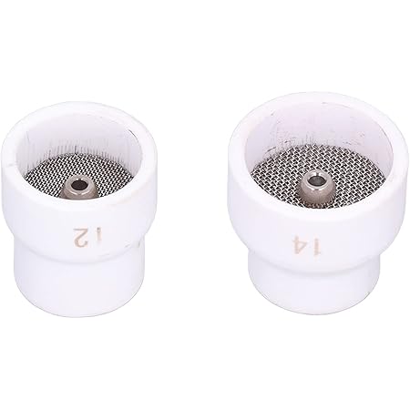 RX WELD #12 Ceramic (Twin Pack) White TIG Welding Cup - Amazon.com