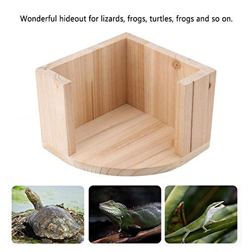 Reptile Hideout, Tortoises Lizard Spider Hideouts House Wooden Hiding ...