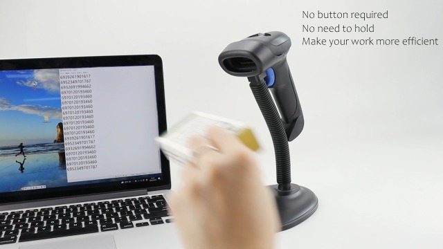 Watch NetumScan Automatic Wireless Barcode Scanner on Amazon Live