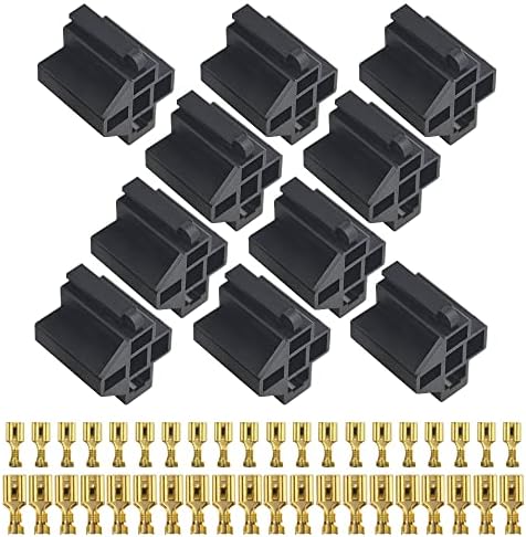 Amazon.com: Zufoty 10PCS Relay Base Holders, 12V/24V 30A-80A Socket ...